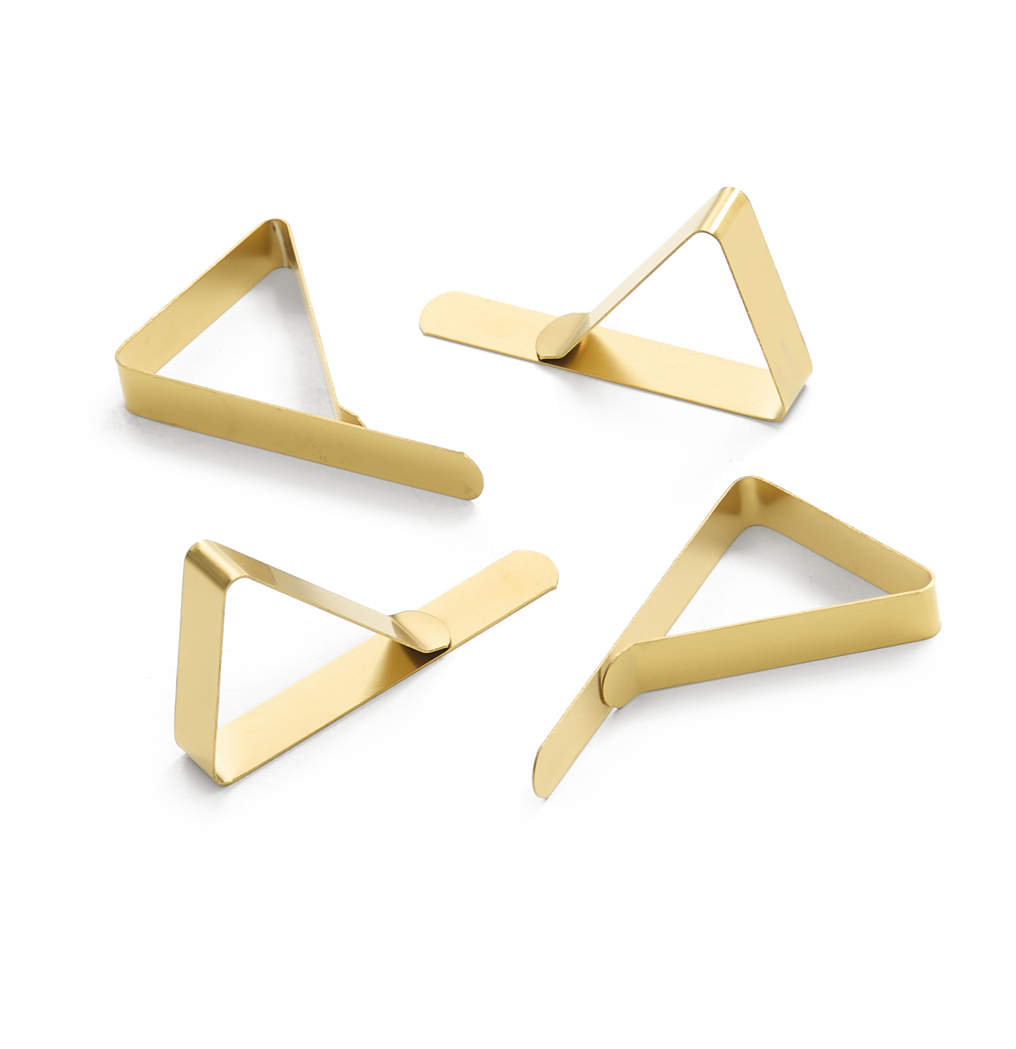 DUGKLEMMER - 4 Stk - Guld - Engholm Textiles